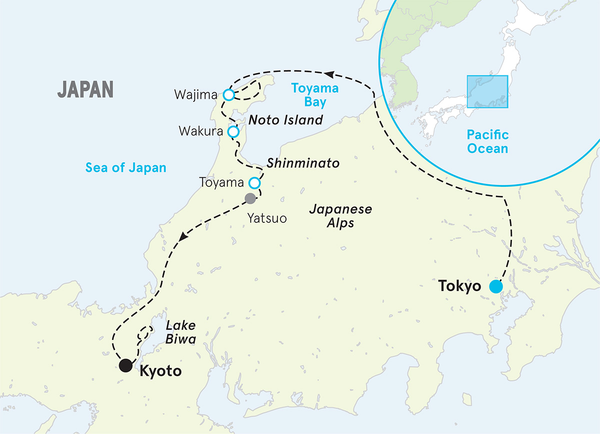 Japan Bike Tour: Kyoto & Noto Peninsula | Backroads